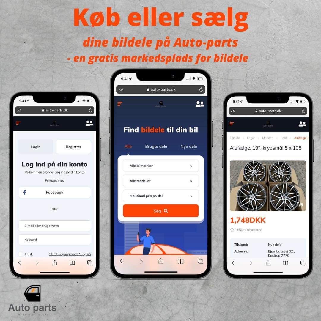 Autoparts, markedsplads for bildele. | Bliv investor